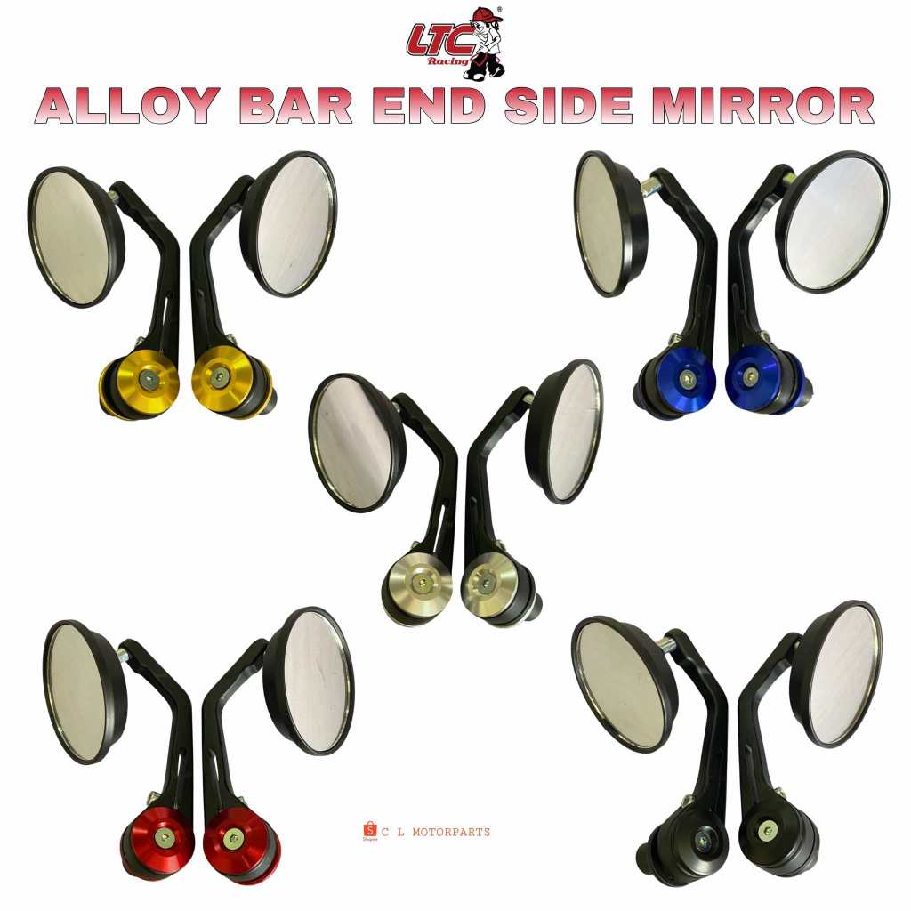 LTC ALLOY BAR END MIRROR UNIVERSAL | Shopee Philippines