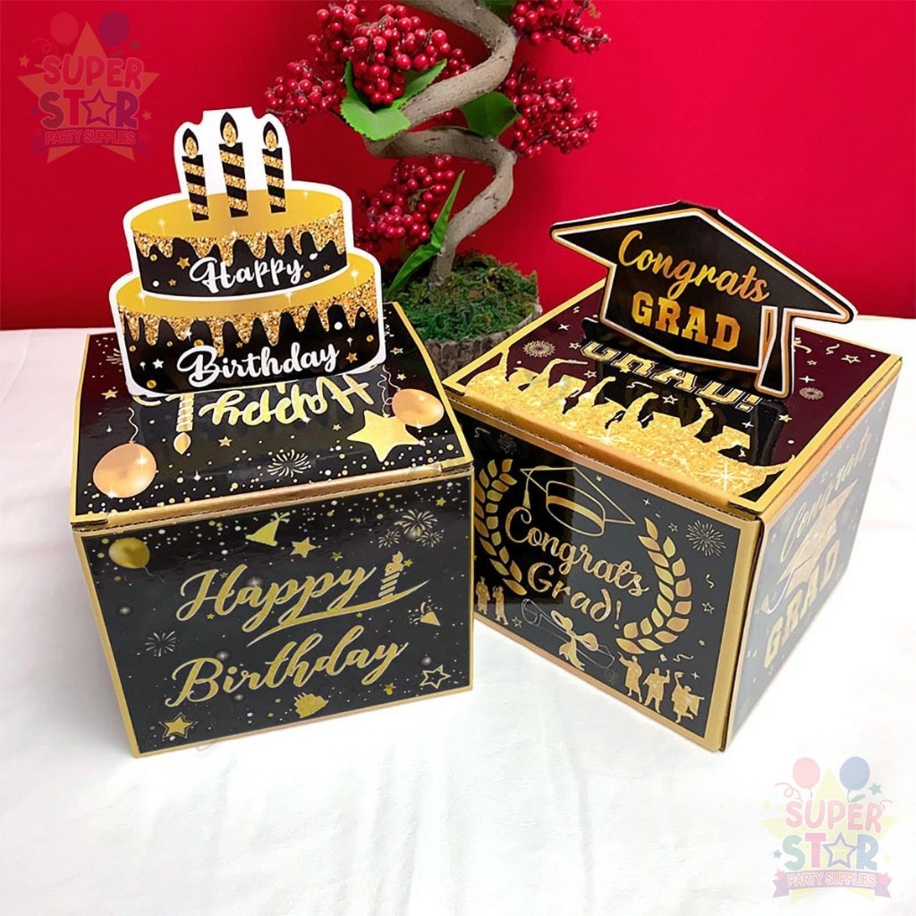 Money Box Surprise Gift Funny Birthday Money Pull Box Money Holder ...