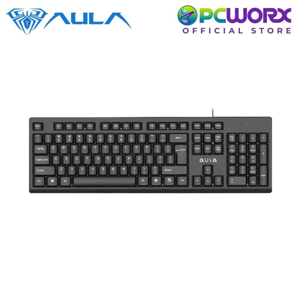 Aula AK205 USB Wired Keyboard | Shopee Philippines