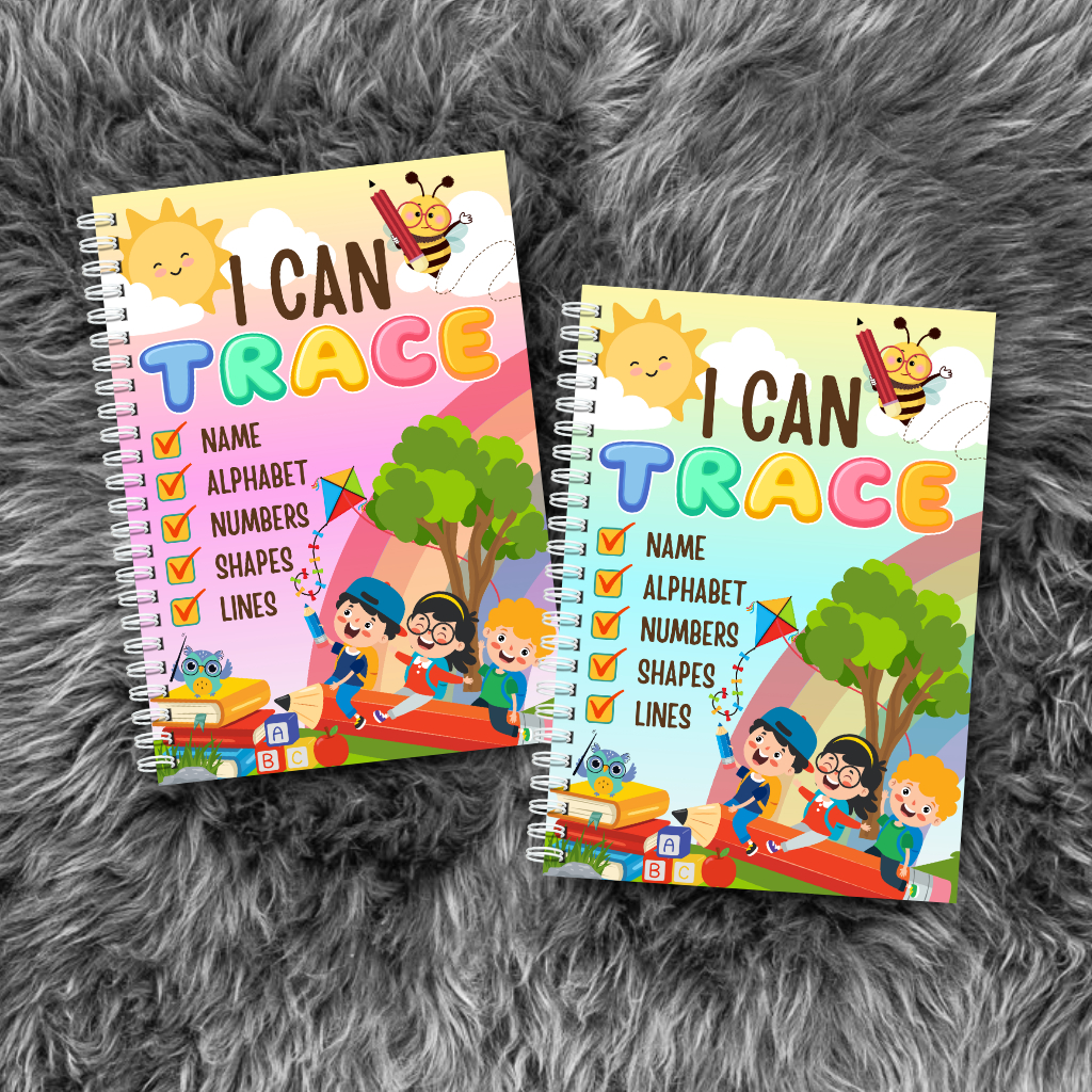 Tracing Activity Book All-in-One Workbook with Personalized Name | A5 ...
