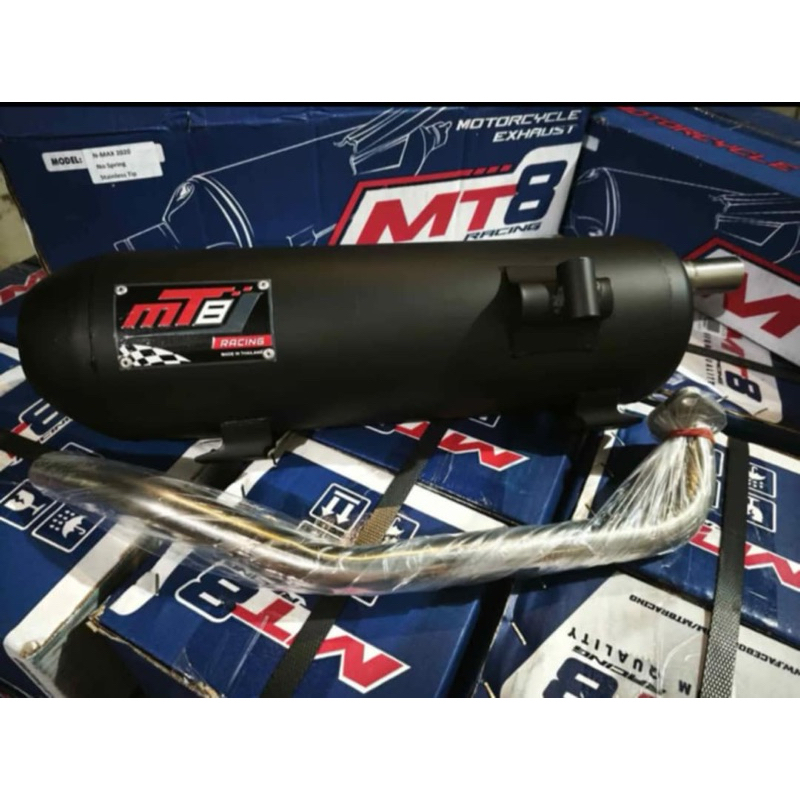 MT8 Powerpipe Stainless Tip for Nmax V2 | Shopee Philippines