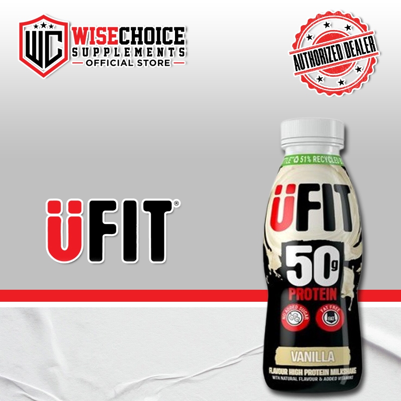 Ufit High Protein Milkshake 500Ml | Shopee Philippines