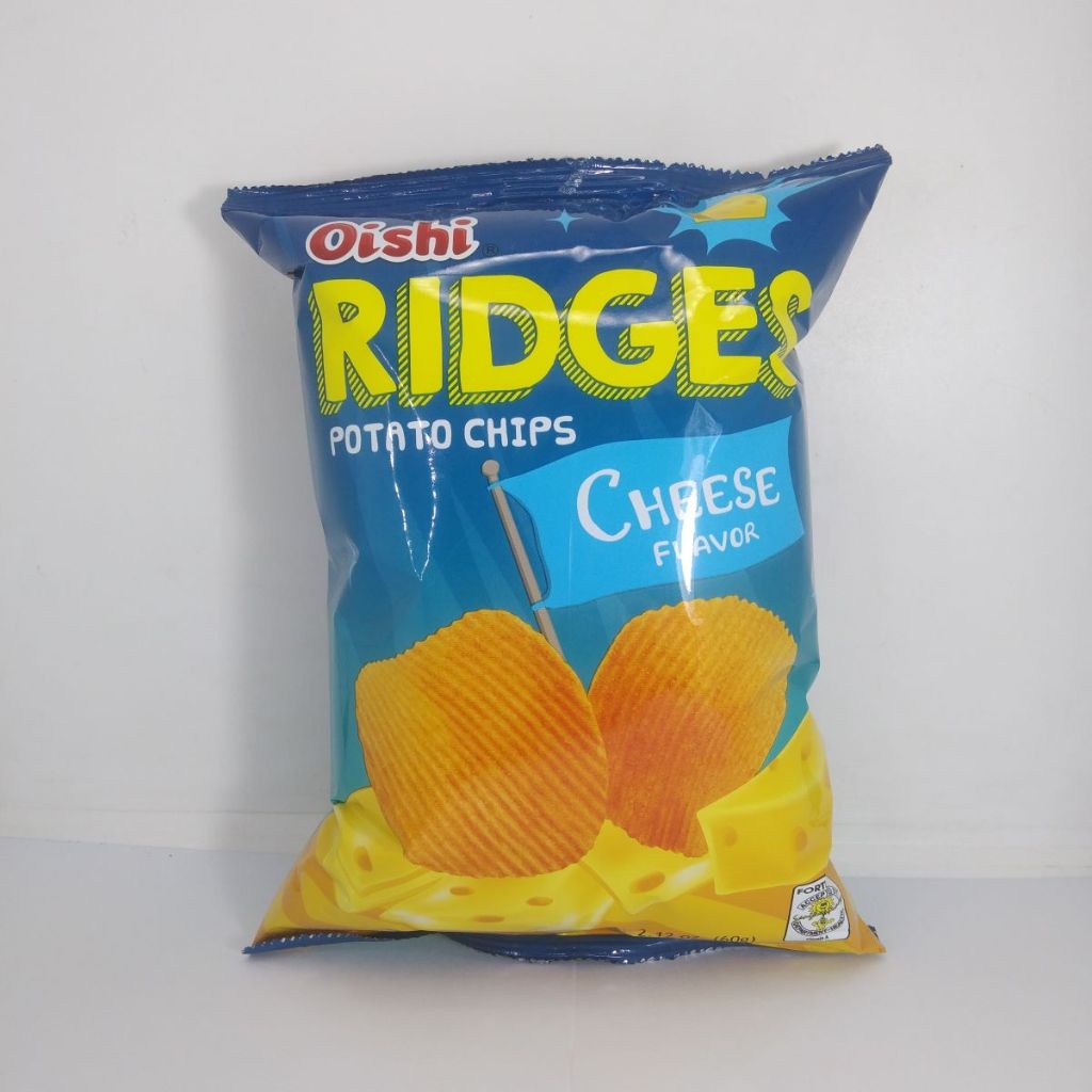 OISHI RIDGES CHEESE 60G | Shopee Philippines