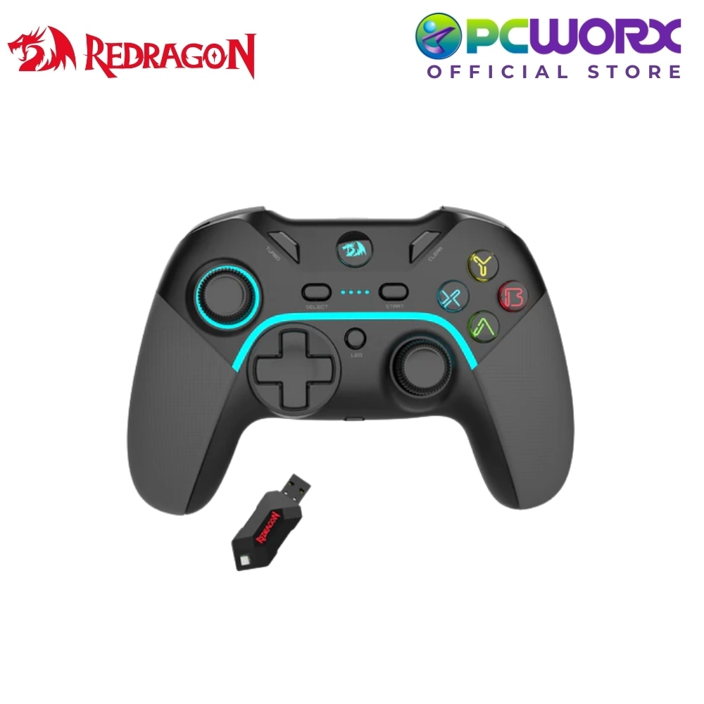 Redragon G808-PRO Harrow PRO 2.4G Wireless Gamepad Black | Shopee ...