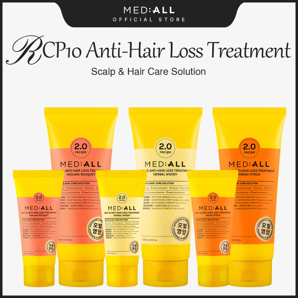 MEDIALL RCP-10 Anti-Hair Loss Treatment Straingthening Scalp Keratin ...