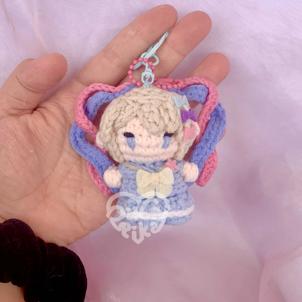 KAngel Crochet Chibi Keychain (NEEDY STREAMER OVERLOAD) | Shopee ...