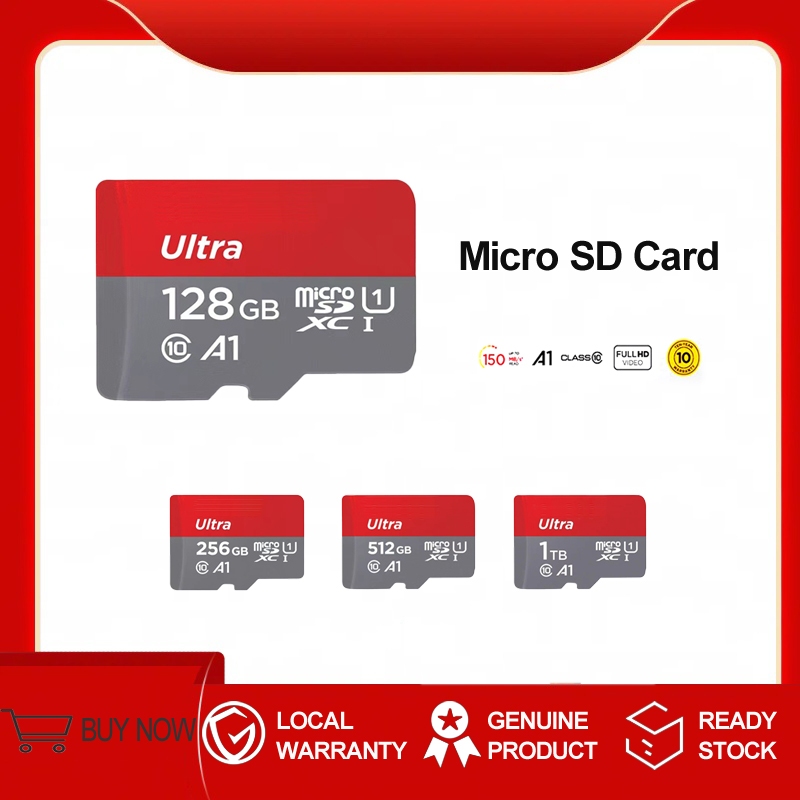 Memory Card micro SD Card 128GB 256GB 512GB 1TB 100% Original | Ultra ...
