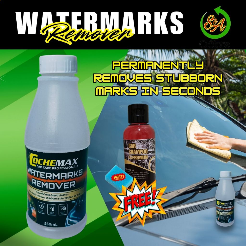 COCHEMAX Watermarks Acid Rain Remover for Car Windshield and Windows ...