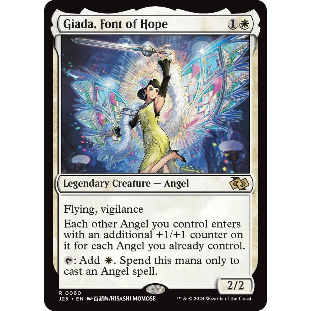 MTG Giada, Font of Hope (Anime) - Foundations Jumpstart (J25) - NM ...