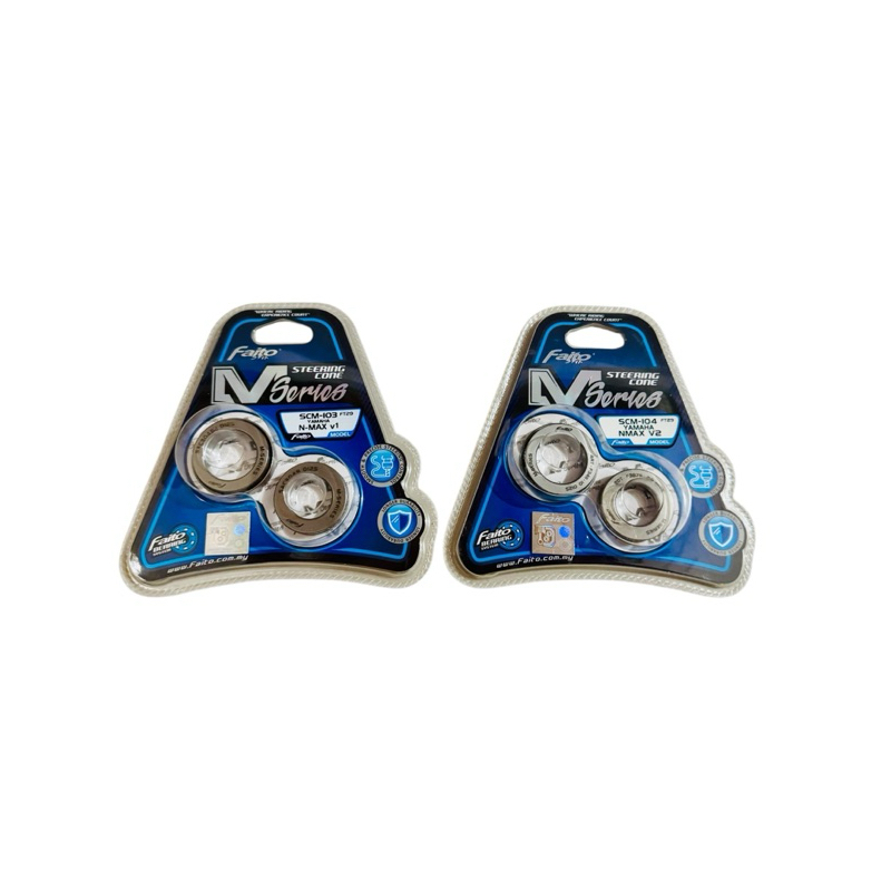FAITO STEERING CONE/BALL RACE MANUBELA YAMAHA NMAX155V1/ NMAX155 V2/V2 ...