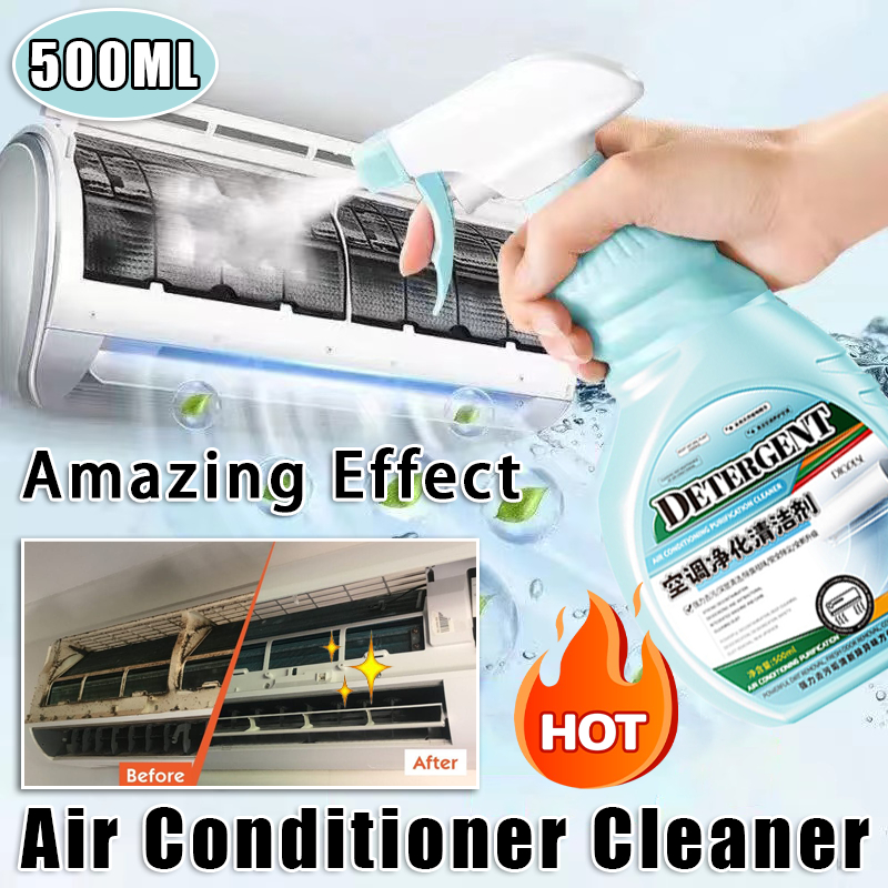 Aircon Cleaner Remove Deep Contaminants And Disinfect 500ML Powerful ...
