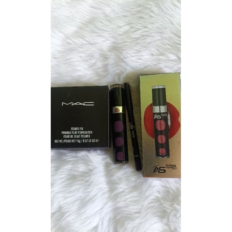 1 Set Mac Powder Plus Foundation Fond DE Teint Powder Net15g Ashley ...