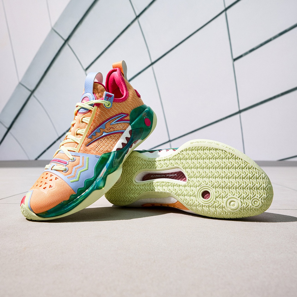 ANTA Men Shock Wave 5 Pro Basketball Shoes Professional Performance ...