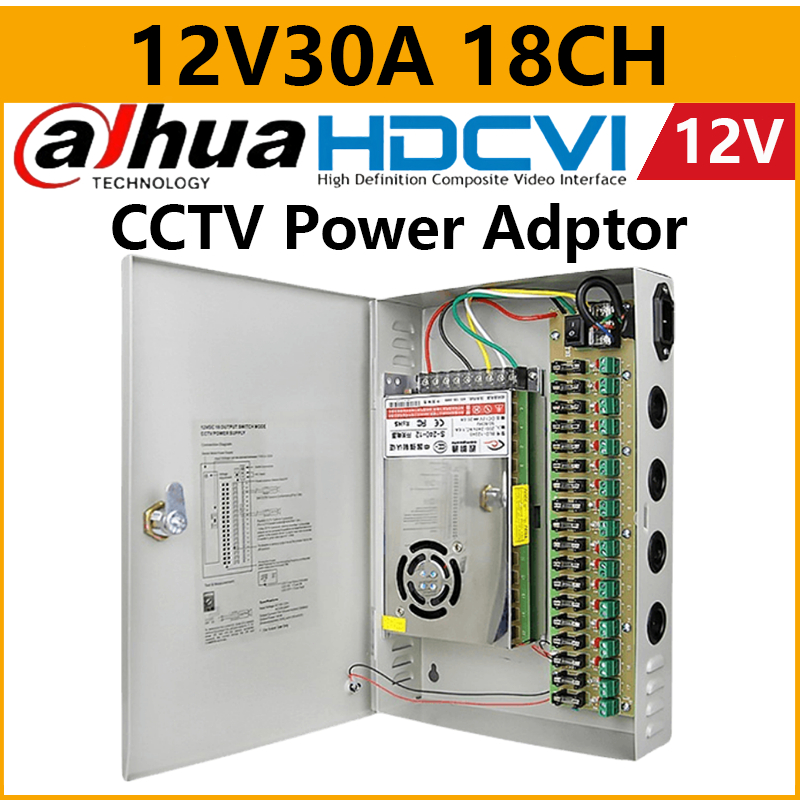 CCTV centralized power supply box 12V/4CH/9CH/18CHdedicated centralized ...