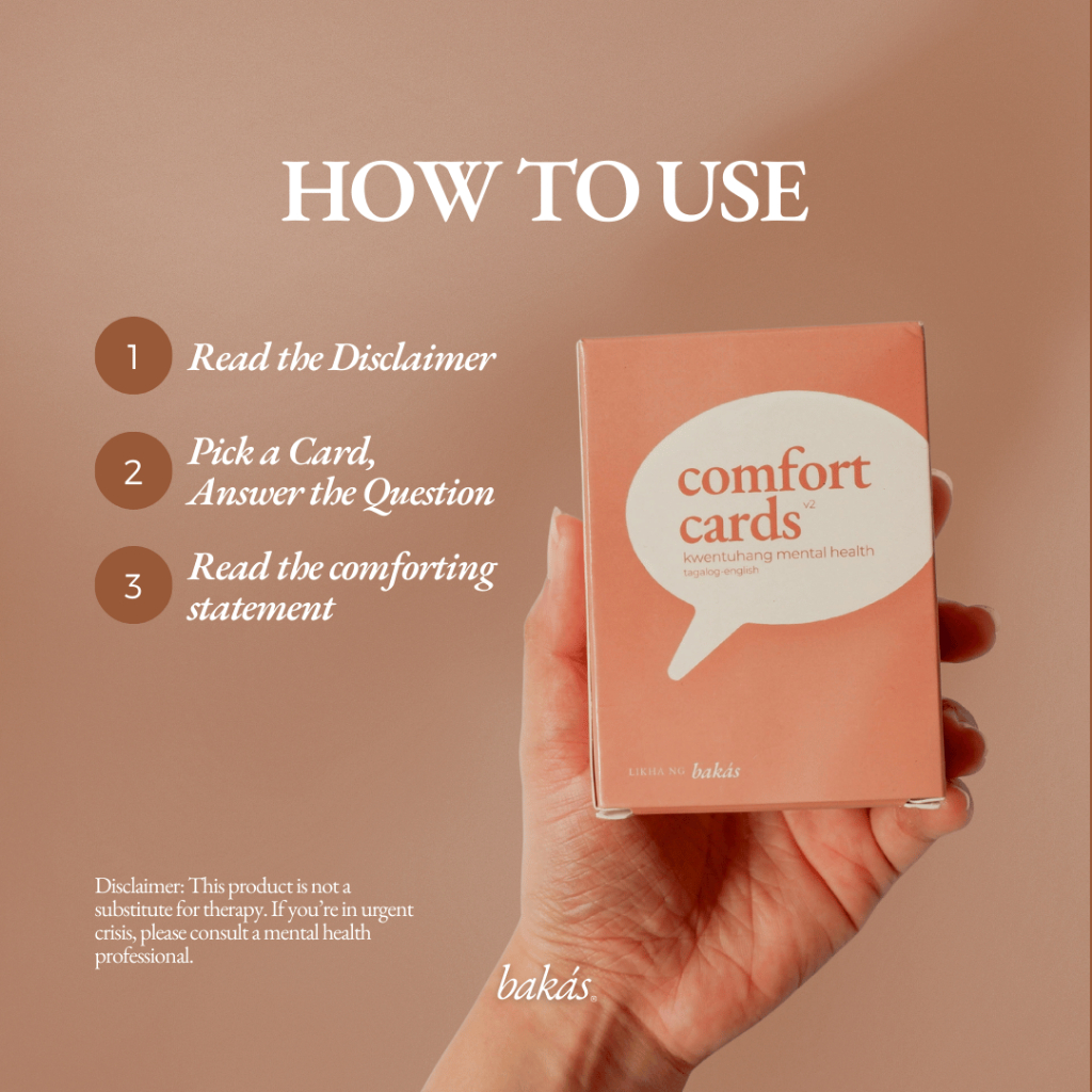 Comfort Cards V2: Kwentuhang Mental Health Self-Help Deep Conversations ...