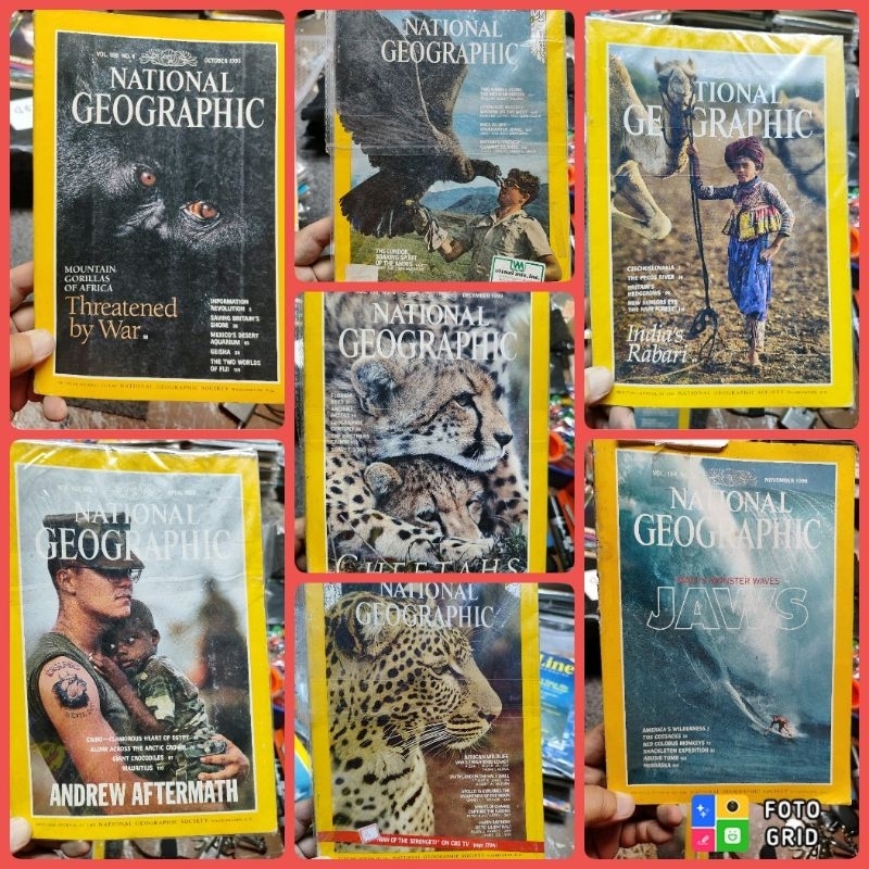 Vintage Preloved Random General Information Magazines {NATIONAL ...