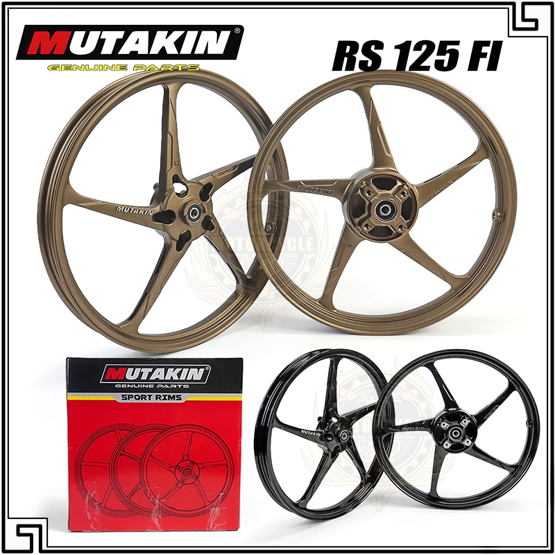 MUTAKIN SP500 Mags XRM110 FI/RS 125 FI Front Disc 1.4*17 Rear Disc 1.6 ...