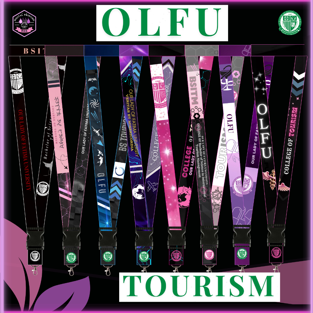 OLFU I TOURISM ID Lace / Lanyard |OUR LADY OF FATIMA UNIVERSITY ...