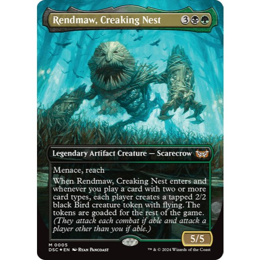 Magic: The Gathering | Rendmaw, Creaking Nest | Commander Duskmourn ...