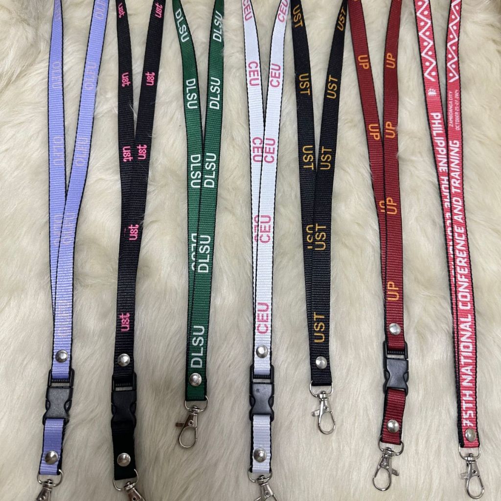 INKDROP 1/2 INCH LACE - HALF INCH ID LANYARD CUSTOMIZE PRINTED ...