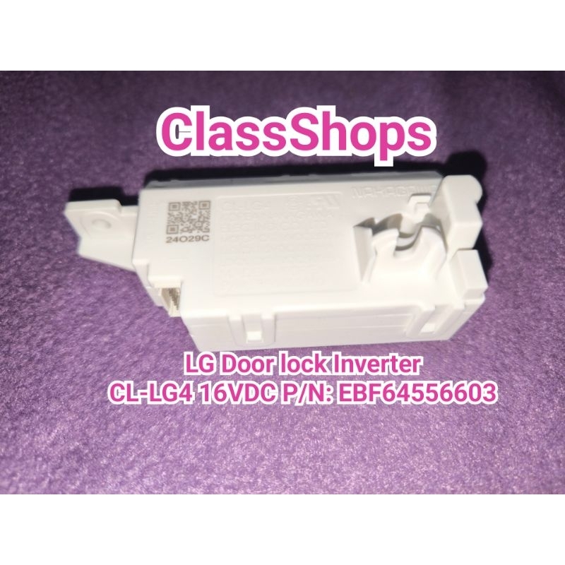 LG Door lock InverterCL-LG4 16VDC P/N: EBF64556603 Washing Machine ...