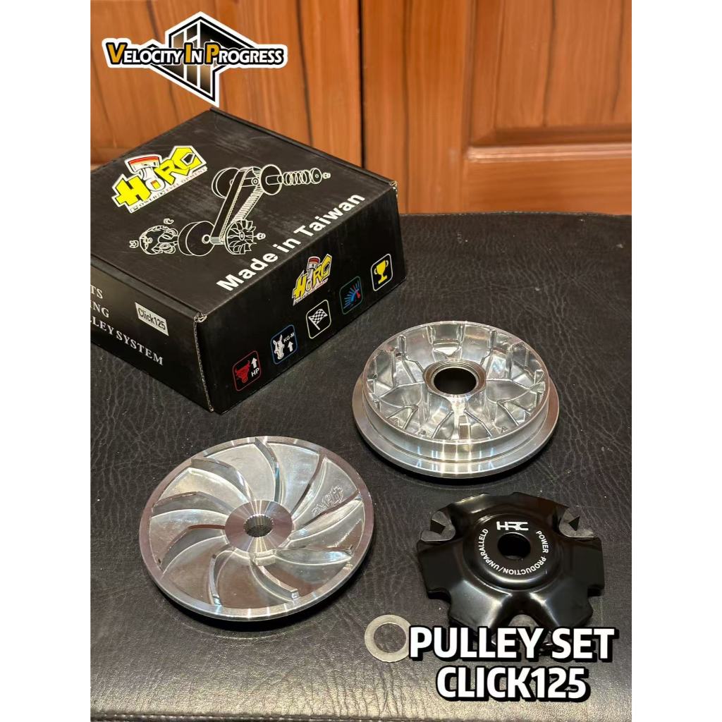 HIRC PULLEY SET NO BUSHING NMAX/AEROX/CLICK/BEAT FI/PCX1160.MIO SPORTY ...