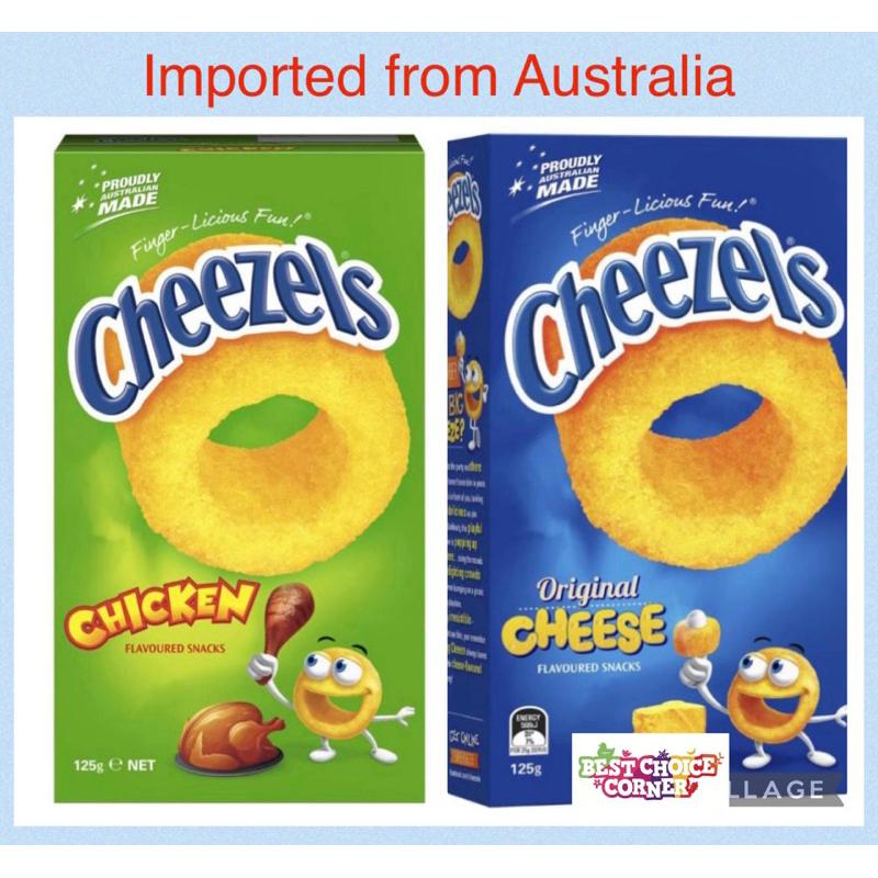 Cheezels Cheese Snacks 125g /100g | Shopee Philippines