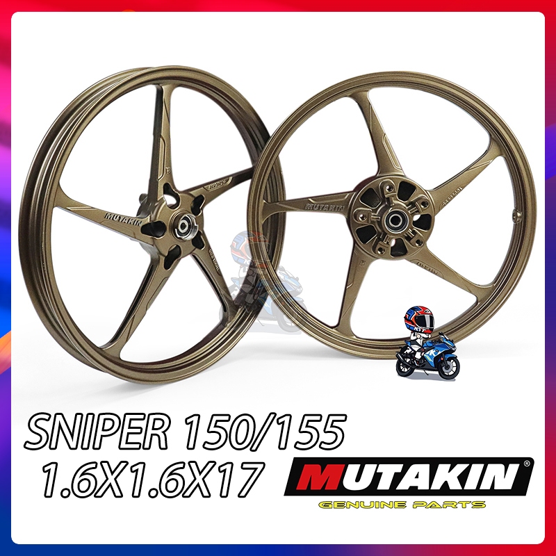 MUTAKIN SP500 MAGS Ultra-Thin For Sniper150 Sniper155 Front Disc Rear ...