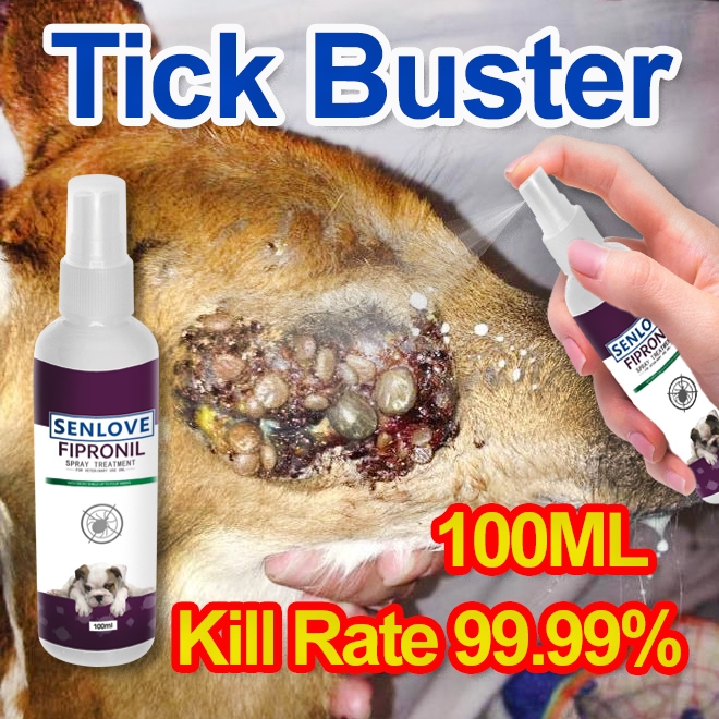 SENLOVE Tick Buster Tick And Flea Spray Anti Garapata Remover For Dog ...