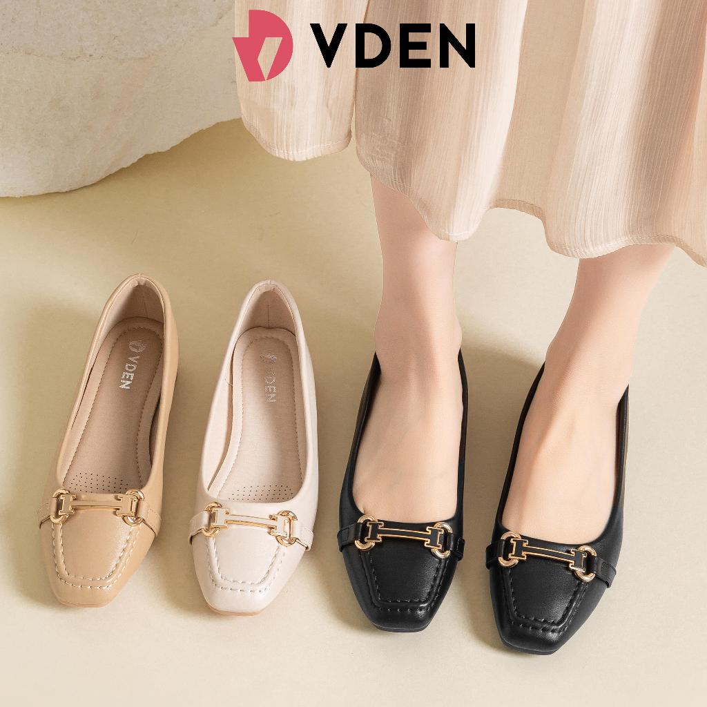 VDEN Square Toe Office Slip-on Shoes For Women 1INCH/2.5CM 628-342 ...