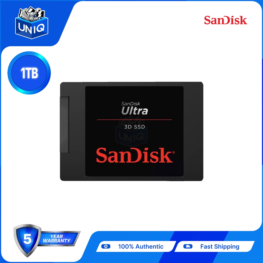 Sandisk Ultra 3D SSD ~ 1TB (SDSSDH3) | Shopee Philippines