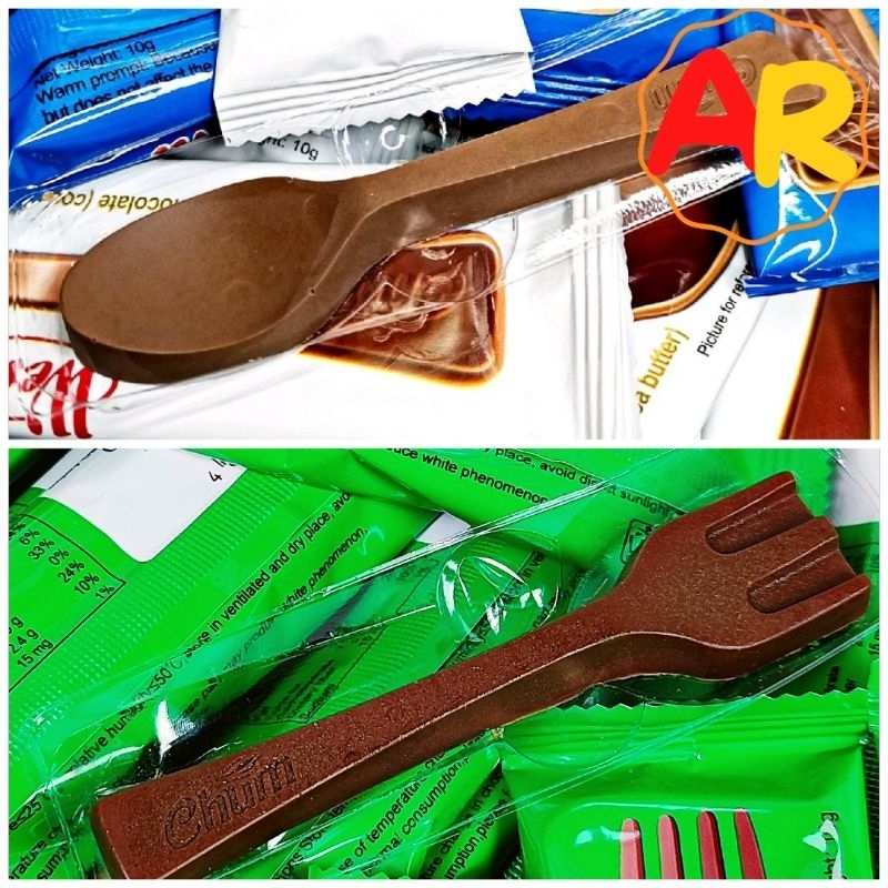 Chocolate Shape Spoon, Fork and Tools 30 pcs / Lootbag Filler ...