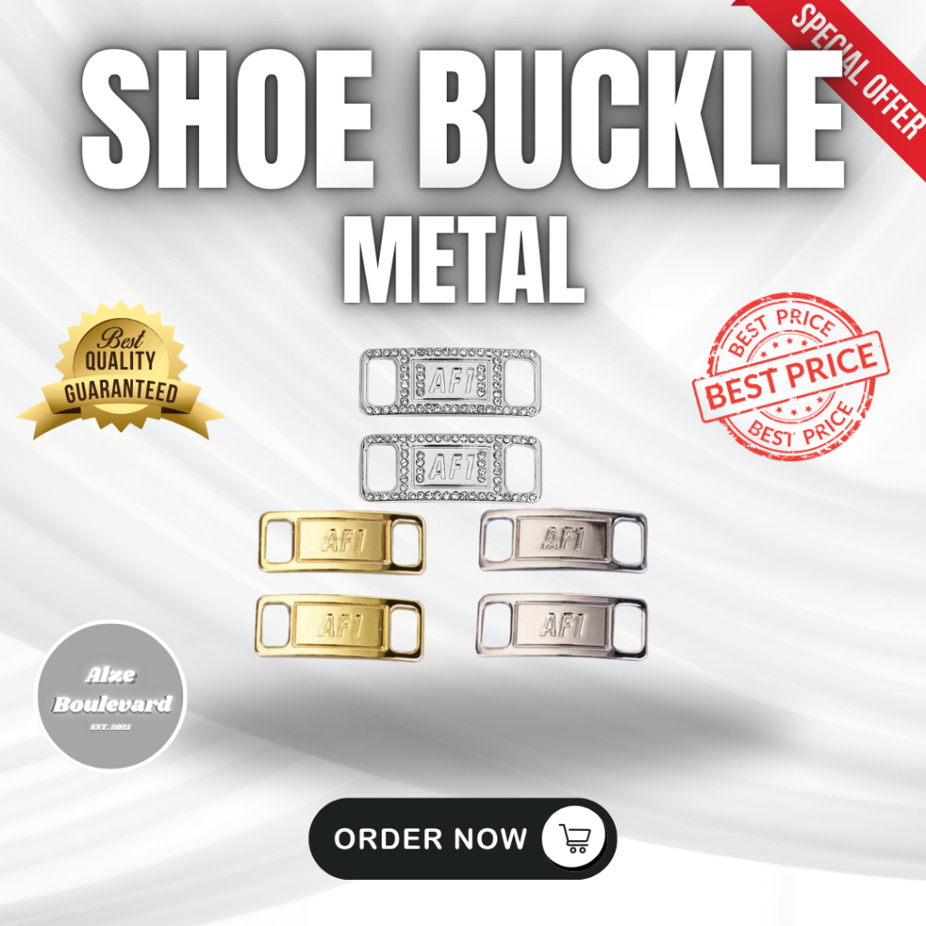 Premium AF1 Shoe Buckle – Metal Replacement Buckle for Nike Air Force 1 ...