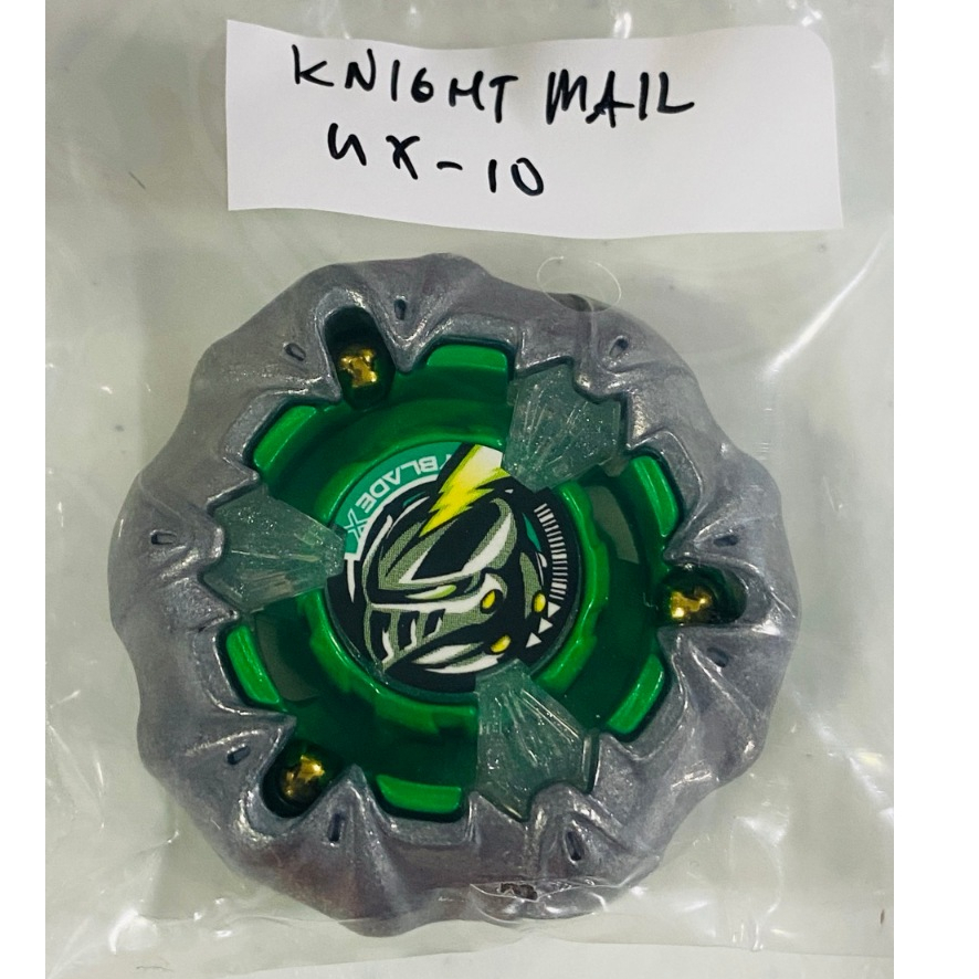 ORIGINAL Beyblade X Unused Knight Mail UX-10 Blade Only | Shopee ...