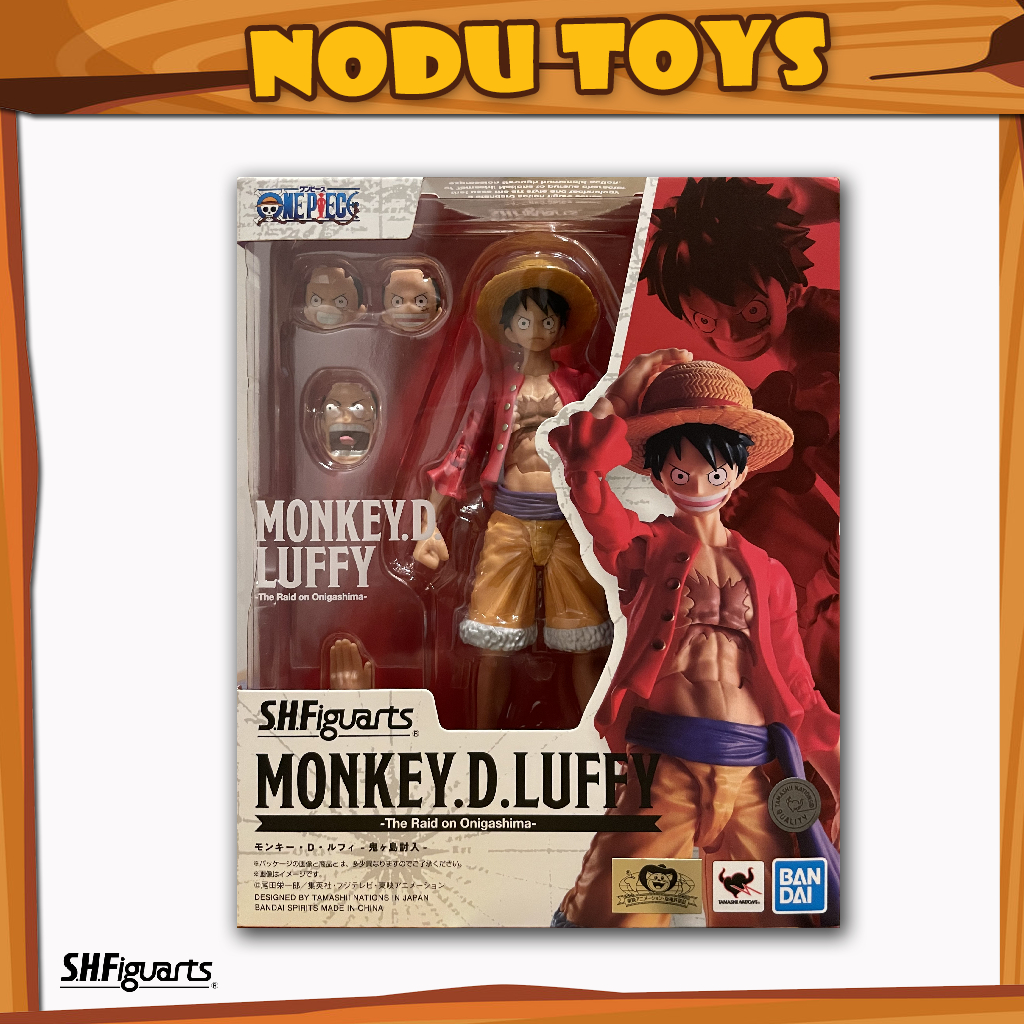 MISB S.H.Figuarts Monkey D Luffy - The Raid on Onigashima | Shopee ...