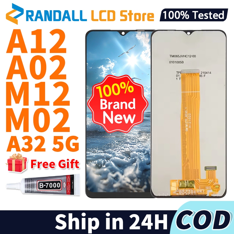 LCD For SAMSUNG Galaxy A10 / A12 / A02 / M10 / M12 Display Screen ...