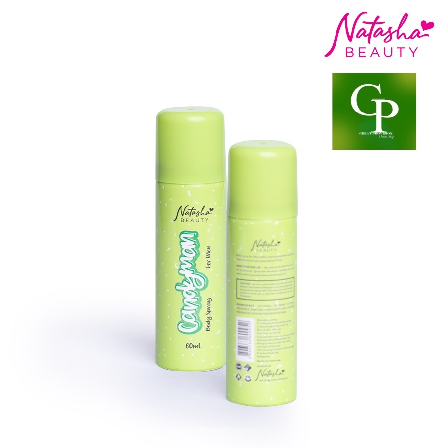 Natasha Candyman Men's Body Spray Eau De Parfum 60ml | Shopee Philippines