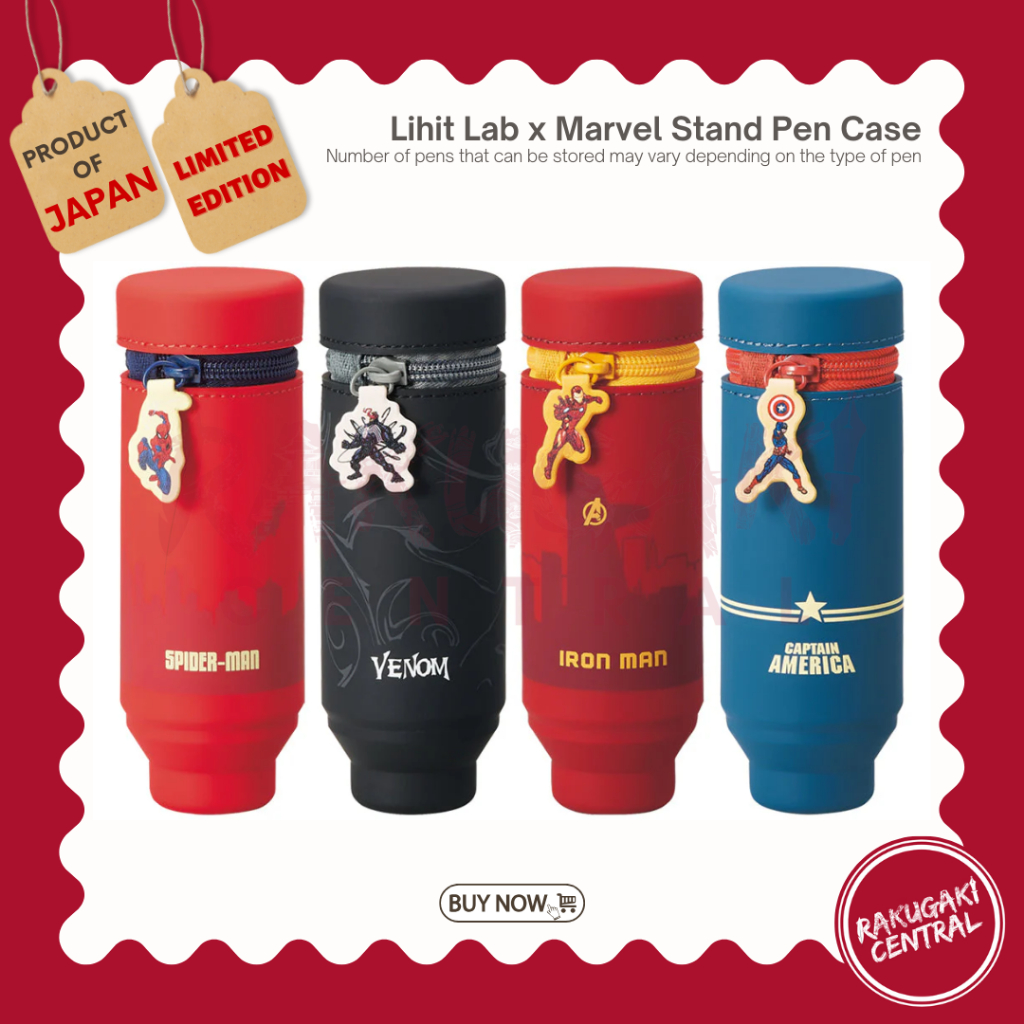 Lihit Lab x Marvel Stand Pen Case | Shopee Philippines