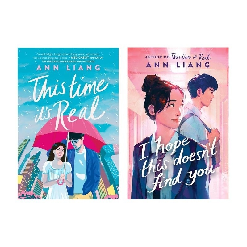 This Time It's Real & I Hope This Doesn't Find You by Ana Liang ...