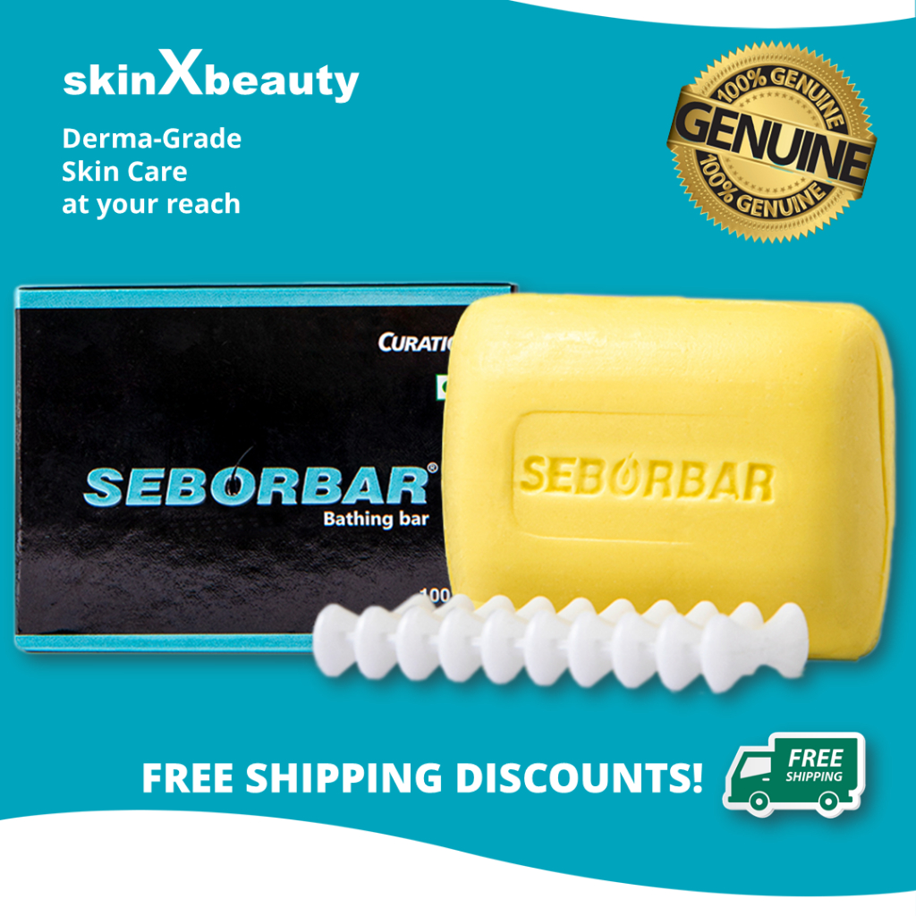 SEBORBAR Bathing Bar Soap 100g Curatio DERMAGRADE ONHAND GENUINE SEBOR ...