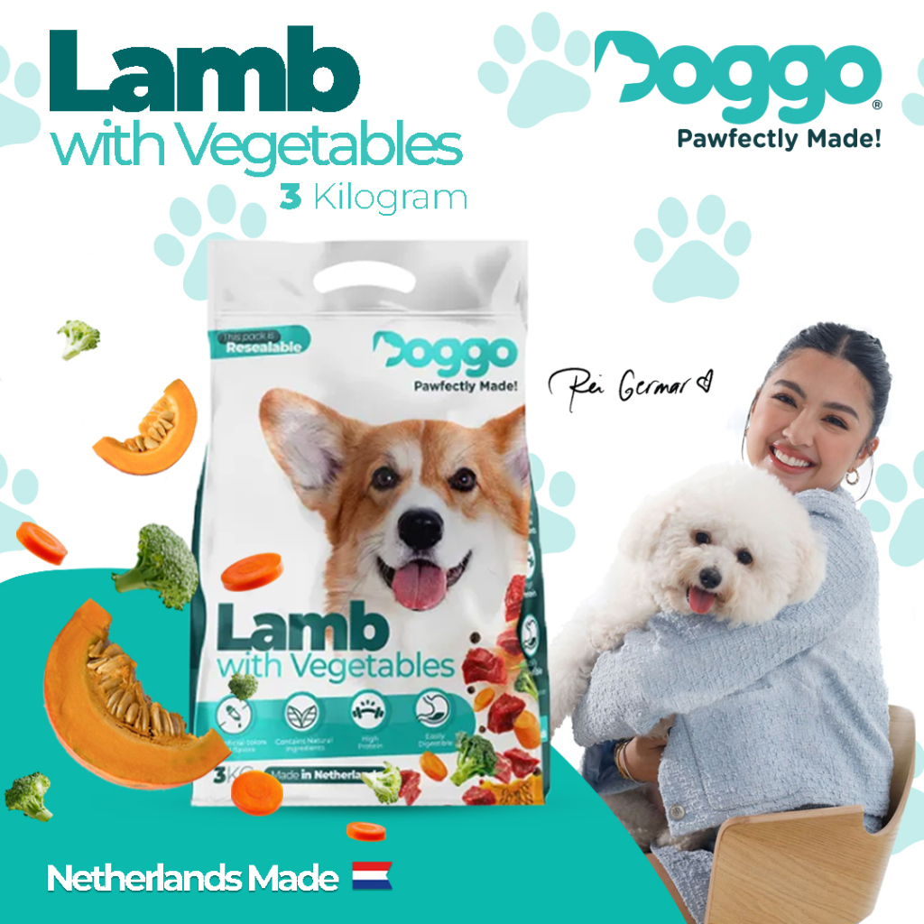 Doggo Hypoallergenic Lamb with Vegetables (3kg) | Shopee Philippines