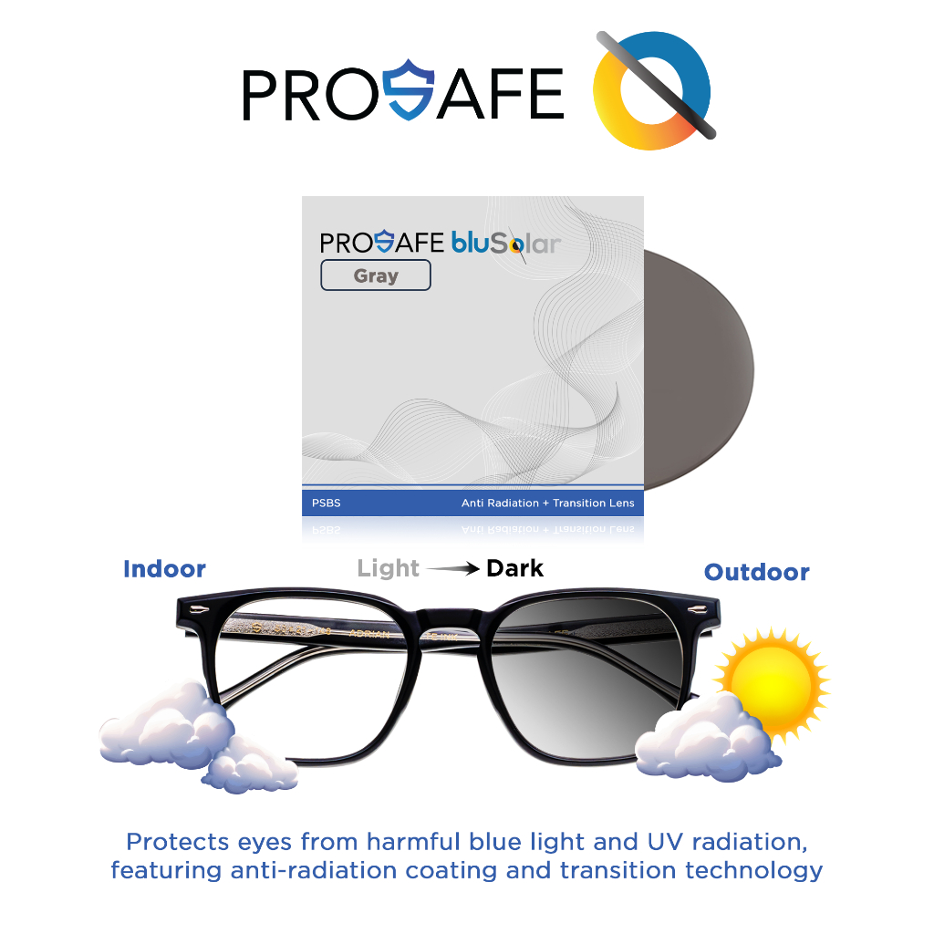 (LENSES ONLY) Non-Graded Lenses for ProSafe Eyewear (Multicoated/Tinted ...
