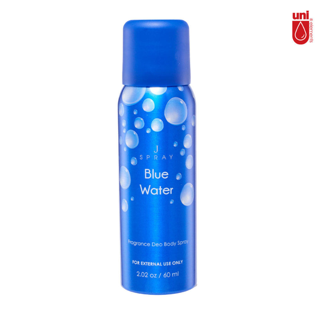 J Spray BLUE WATER Men's Fragrance Deo Body Spray 60ml | Shopee Philippines