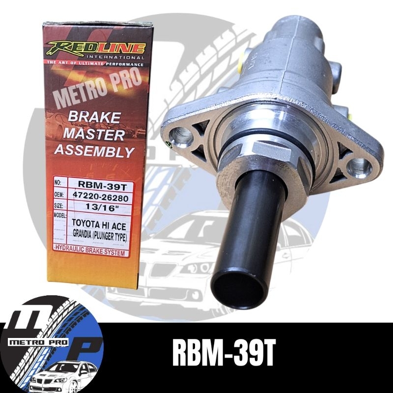 REDLINE Brake Master Assembly 13/16"(RBM-39T)For TOYOTA HIACE GRANDIA ...