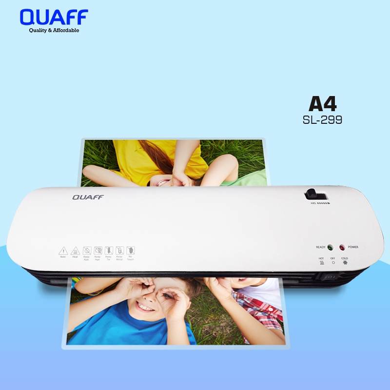 3in1 Quaff Laminating Machine A4 Size Hot & Cold Laminator w/ Sliding ...