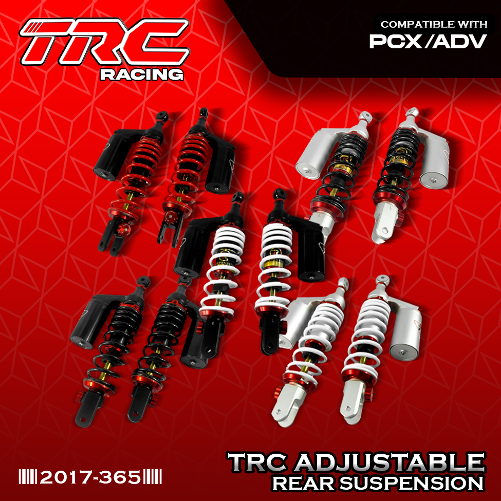 TRC Racing NG-SERIES FULLY ADJUSTABLE 365MM REAR SHOCK SUSPENSION FOR ...