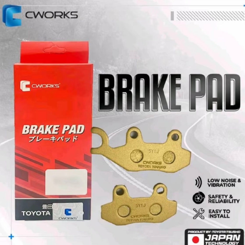 CWORKS BRAKE PAD HIGH PERFORMANCE BRAKING | Shopee Philippines