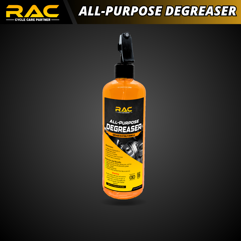 RAC Bike/Motorcycle/Car 500ML All Purpose Degreaser Trigger Spray ...
