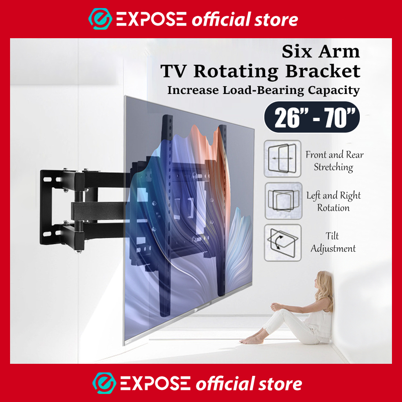 32-70 Inch TV Wall Mount Bracket Tilt Rotating Monitor LCD LED ...