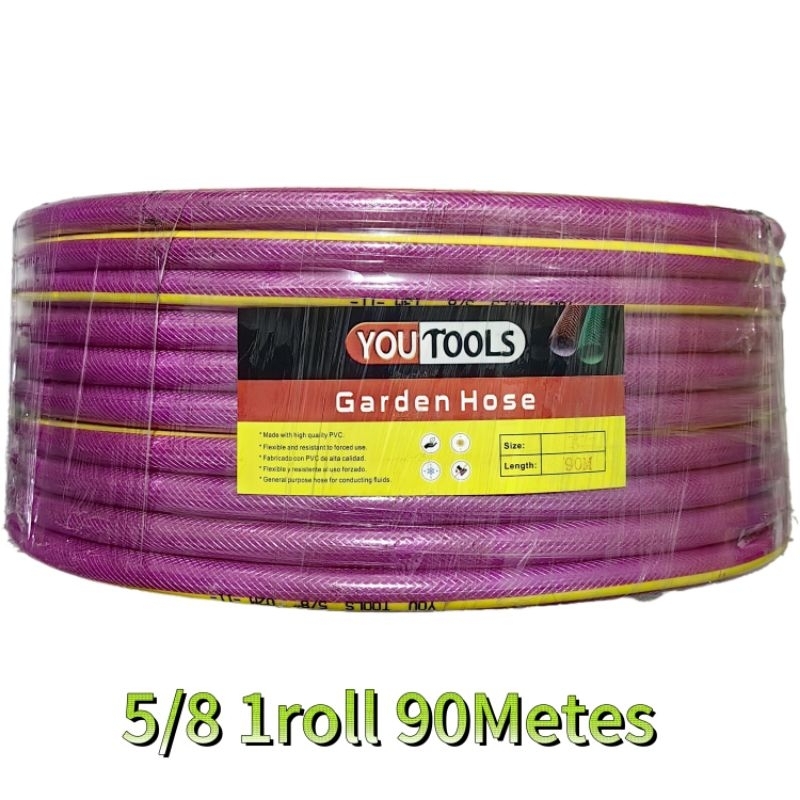 1Roll GARDEN HOSE ROLLS Send randomly in green or red 1/2 3/4 5/8 1inch ...